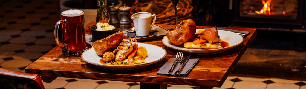 Food at The George | Bar & Drinks Available | Menus | Hathersage